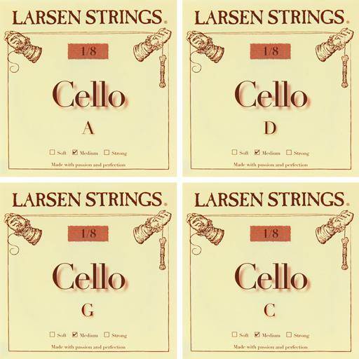 Larsen Cello String Set 1/8 Size – Violins Australia