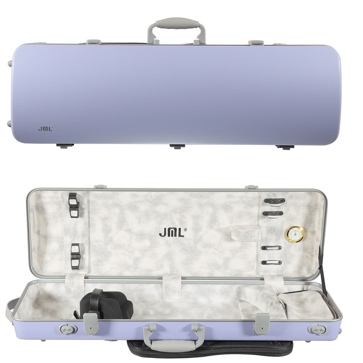 JML Carbon Fibre 1.8 Oblong Violin Case Twilight Purple 4/4 – Violins ...