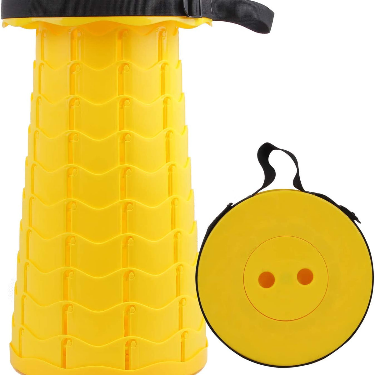 Cello Stool - Round Plastic Adjustable 6.5-44.5cm, Yellow – Violins ...