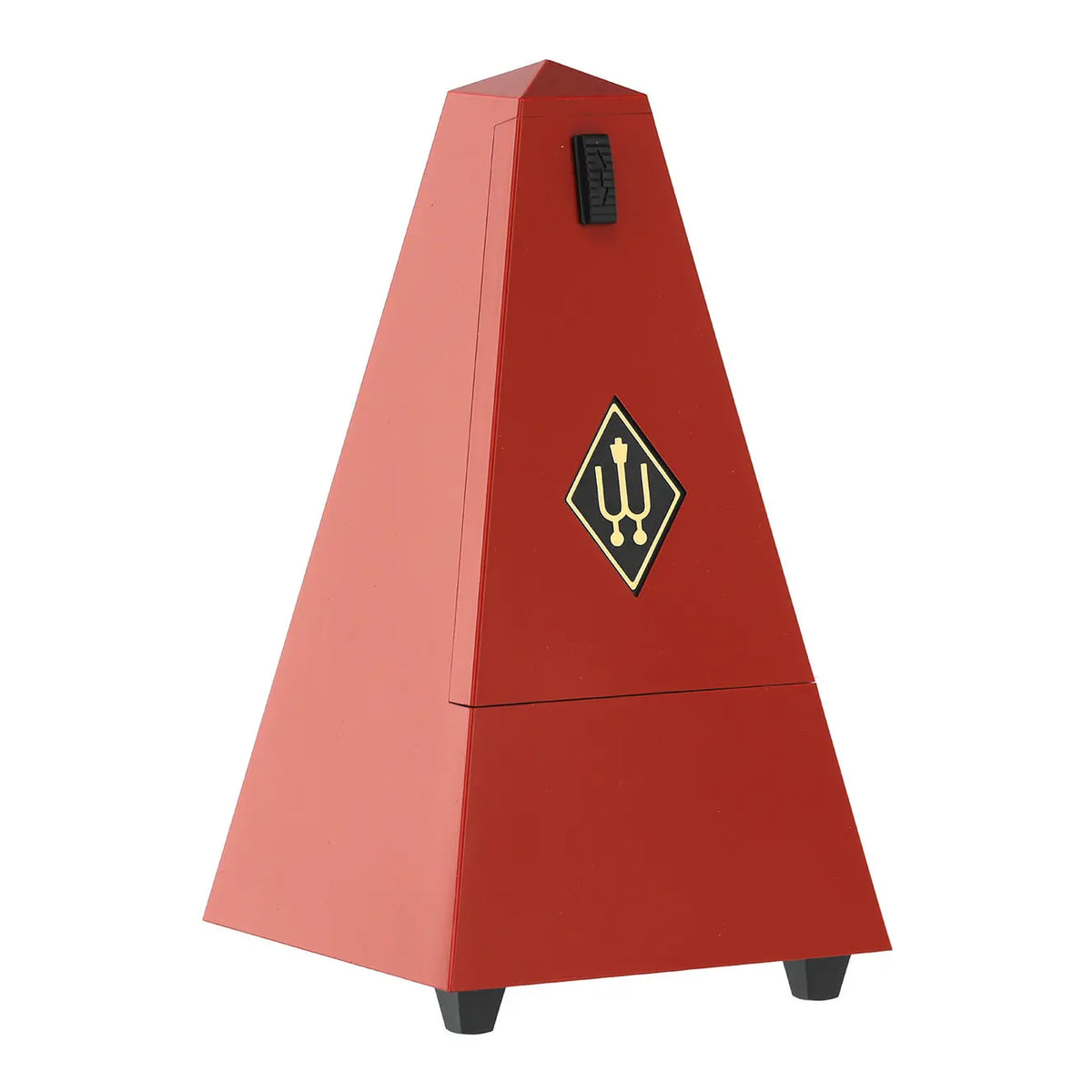 Wittner Pyramid Plastic Metronome with Bell Dark Red – Violins Australia