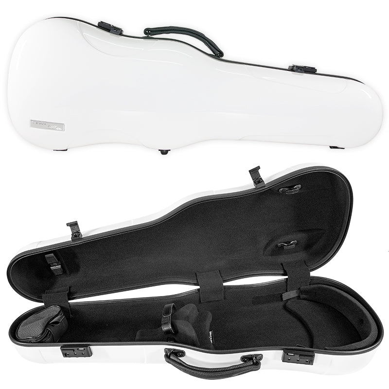 GEWA Air 2.0 Shaped Adjustable Viola Case White Gloss 13"-17" – Violins ...